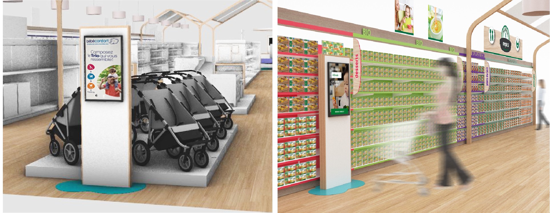 Retail design, agencement point de vente - Cameleon group