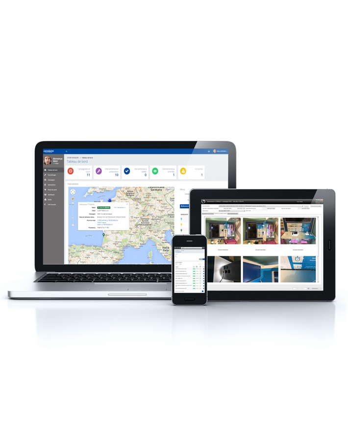 Store manager, logiciel Cameleon de pilotage terrain - Cameleon group