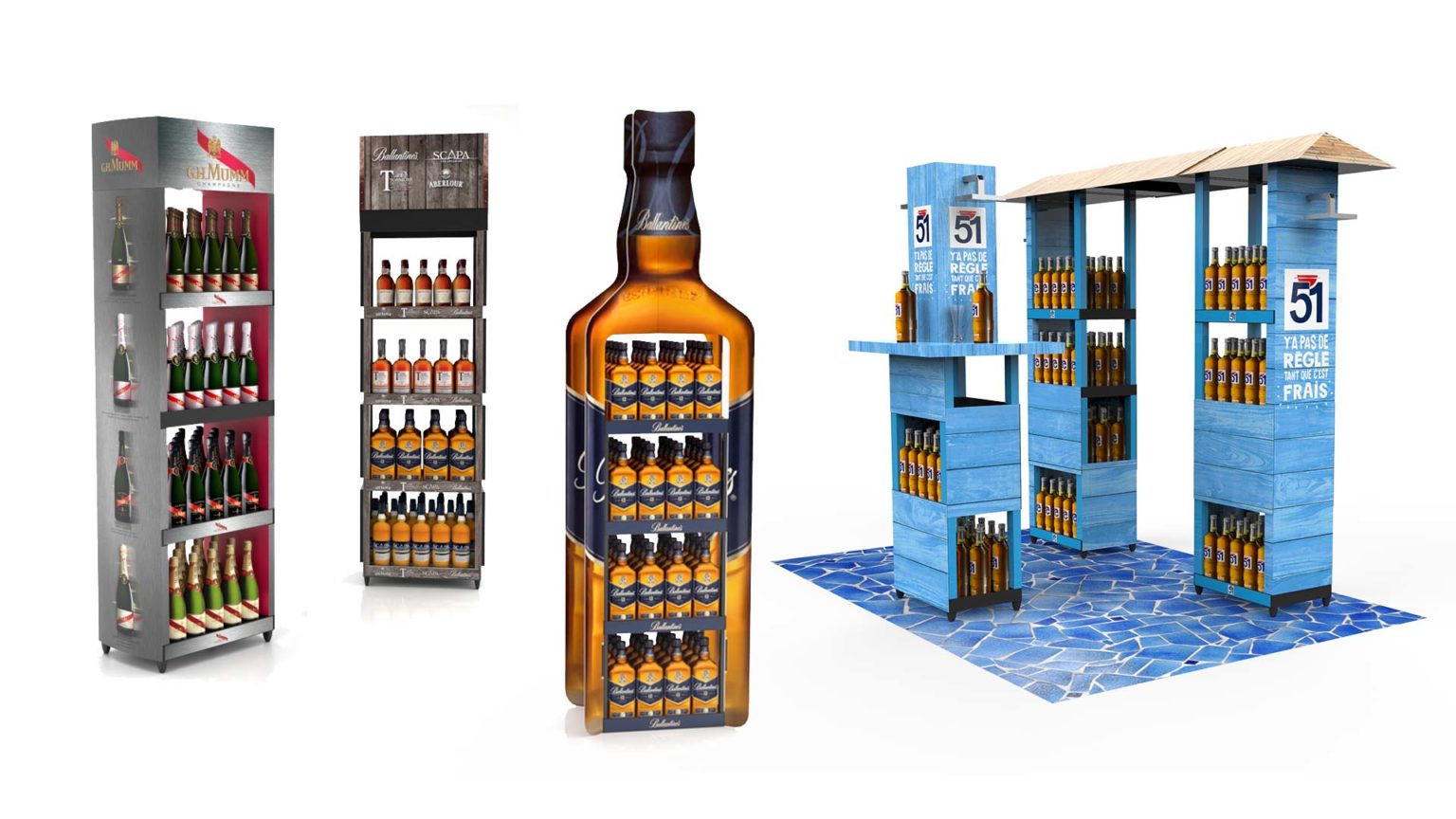 PLV magasin, nos solutions - Cameleon group